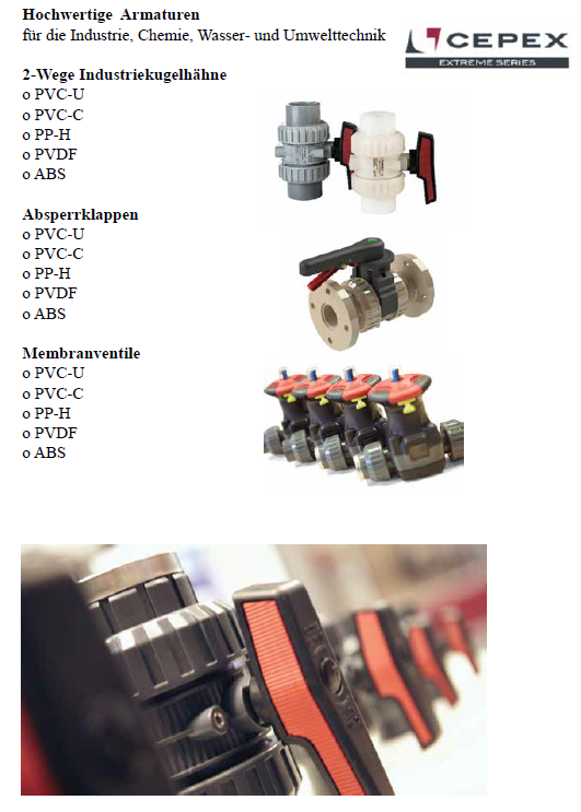 Cepex products in detail