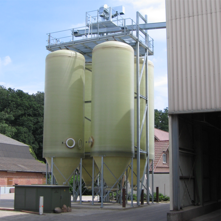 RAKO - GFK Compound feed outside silo